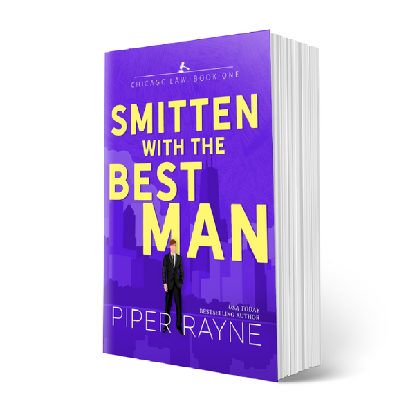 Smitten with the Best Man (Chicago Law #1) Signed Paperback – Piper Rayne